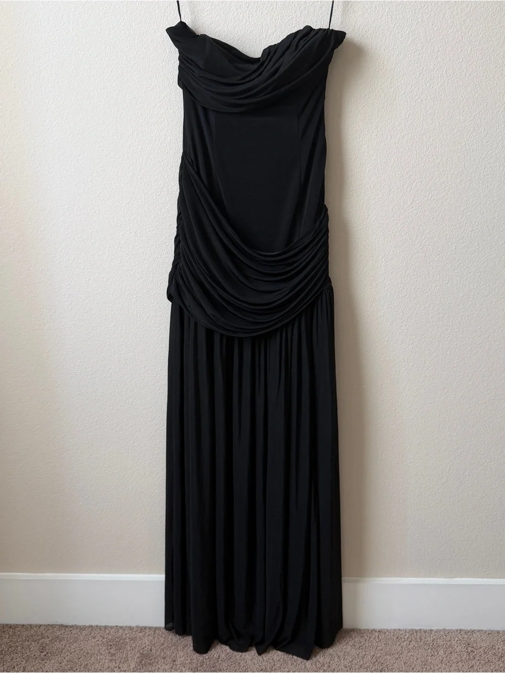 MISHA COLLECTION | Dresses | Misha Ember Maxi Dress In Black | Poshmark
